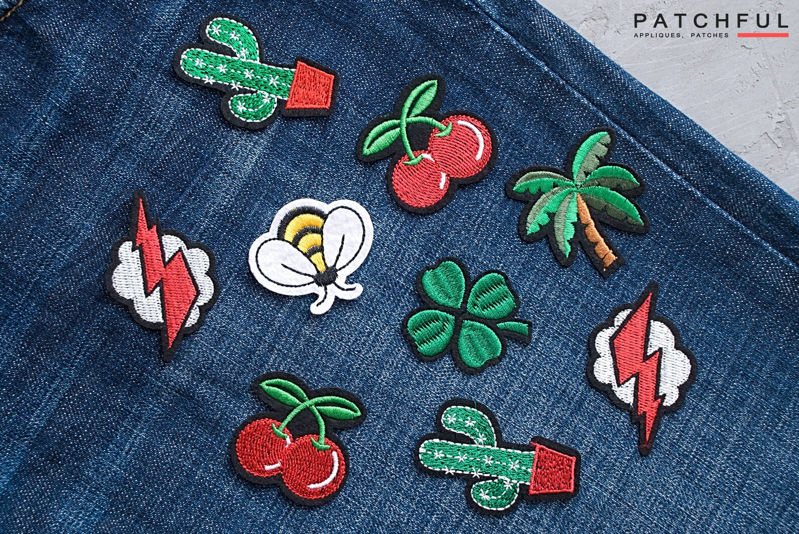 Good Luck Irish Clover Patch 1 3/4, St Patricks Day Gift, Four-leaf ...