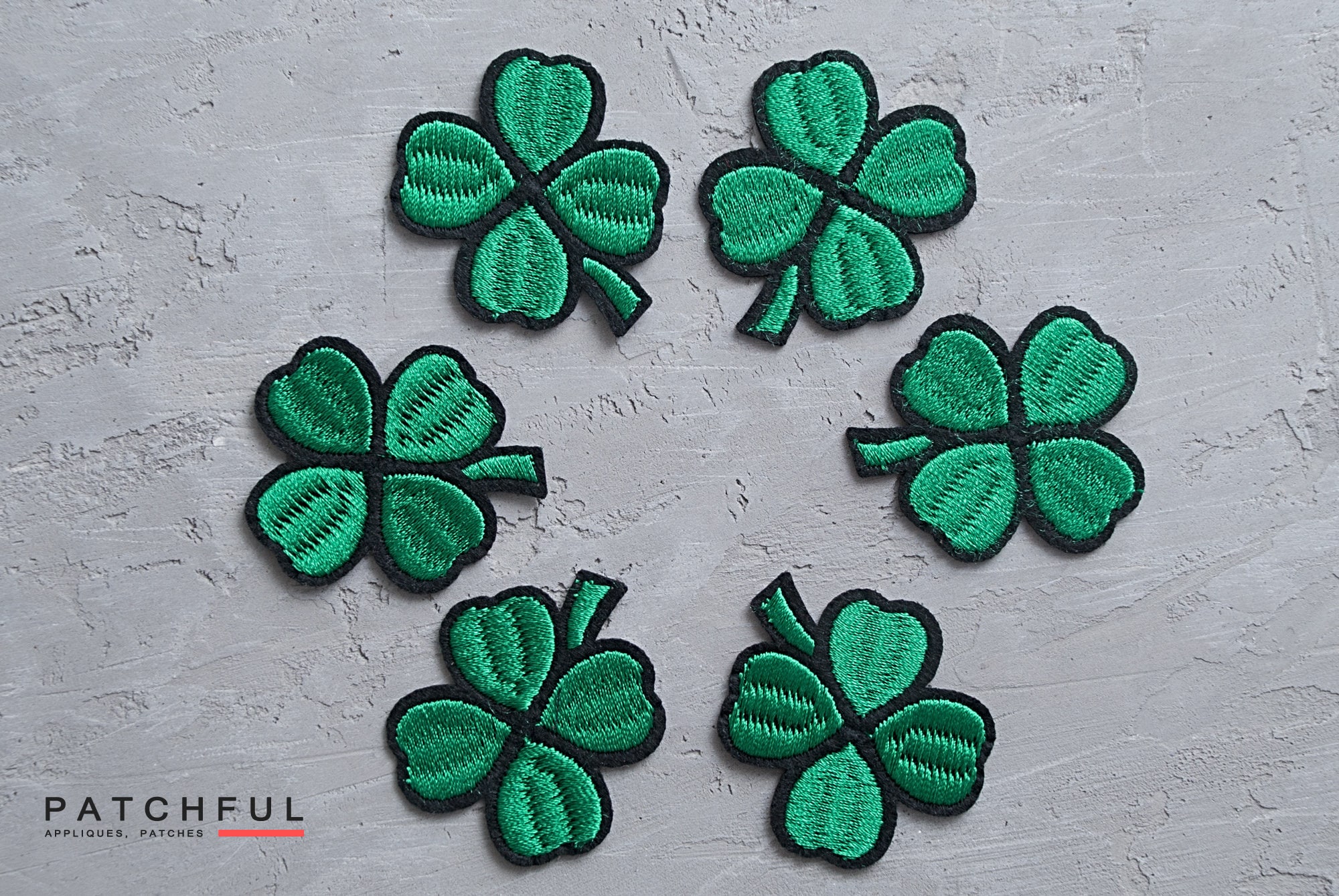Good Luck Irish Clover Patch 1 3/4 St Patricks Day - Etsy