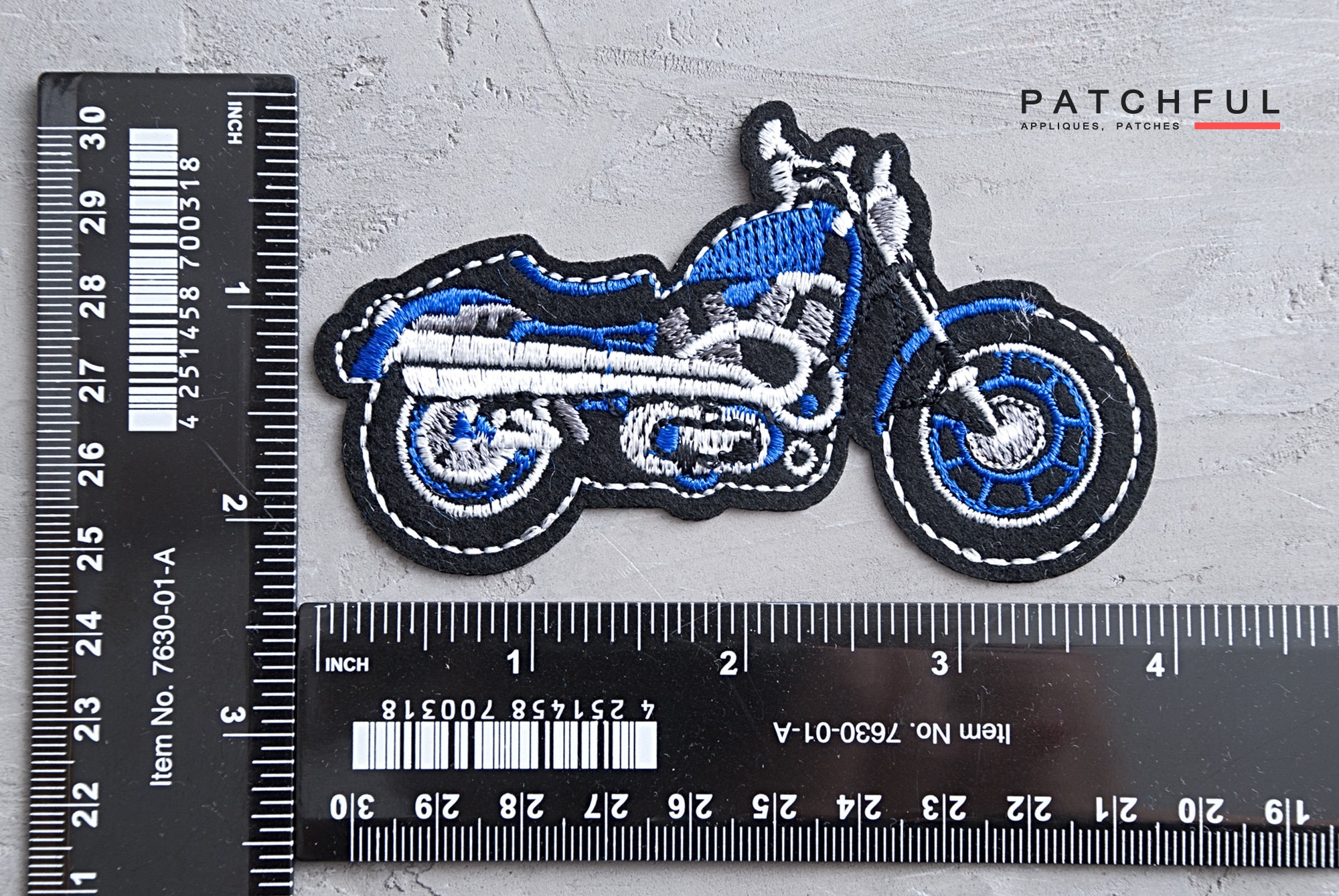 Bike patch. Embroidered Iron on Patch. Motorcycle Badge. | Etsy