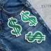 Dollar Patch 70mm, Money Symbol Iron on Patch, American Dollar Badge ...