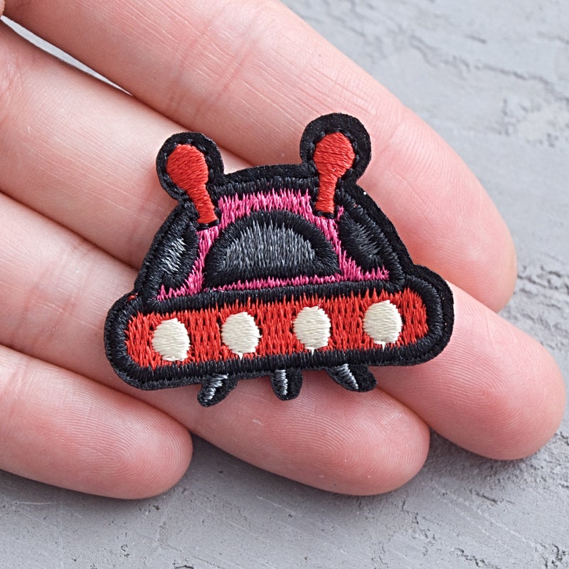 Spaceship Patch - Etsy