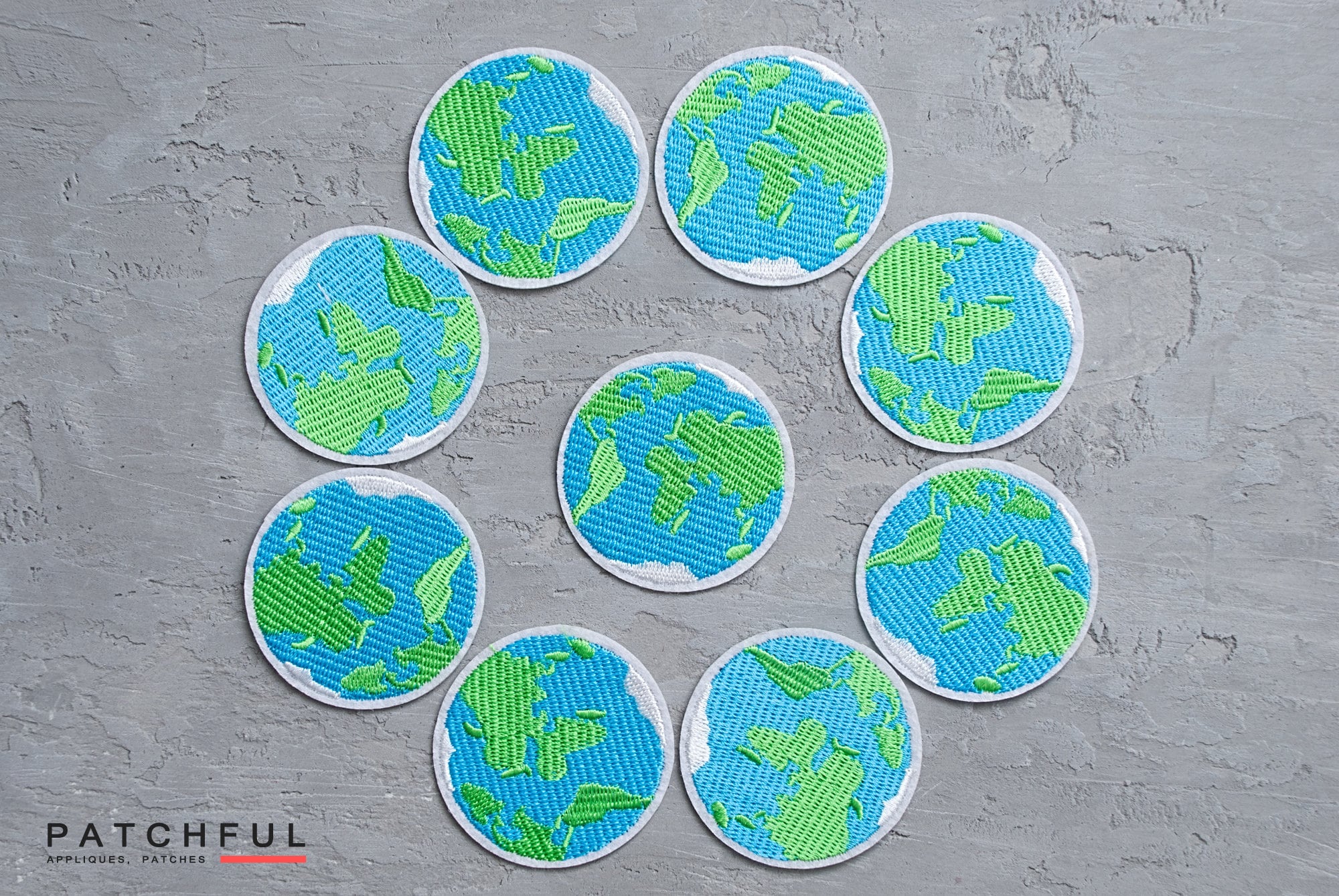 Planet Patch. Earth, World, Outer Space, Solar System Badge. Earth Day ...