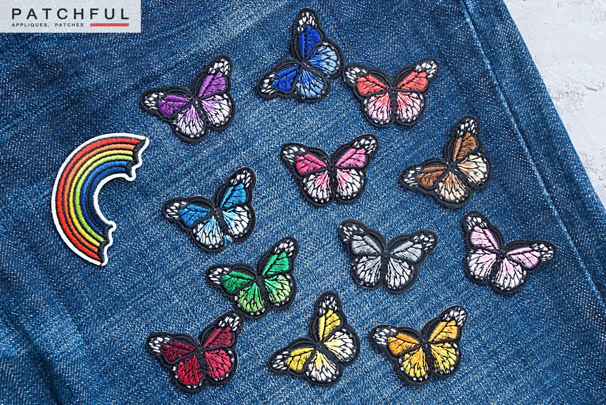 Sneaker patch 65mm Shoes patch Pink embroidered patch Iron | Etsy