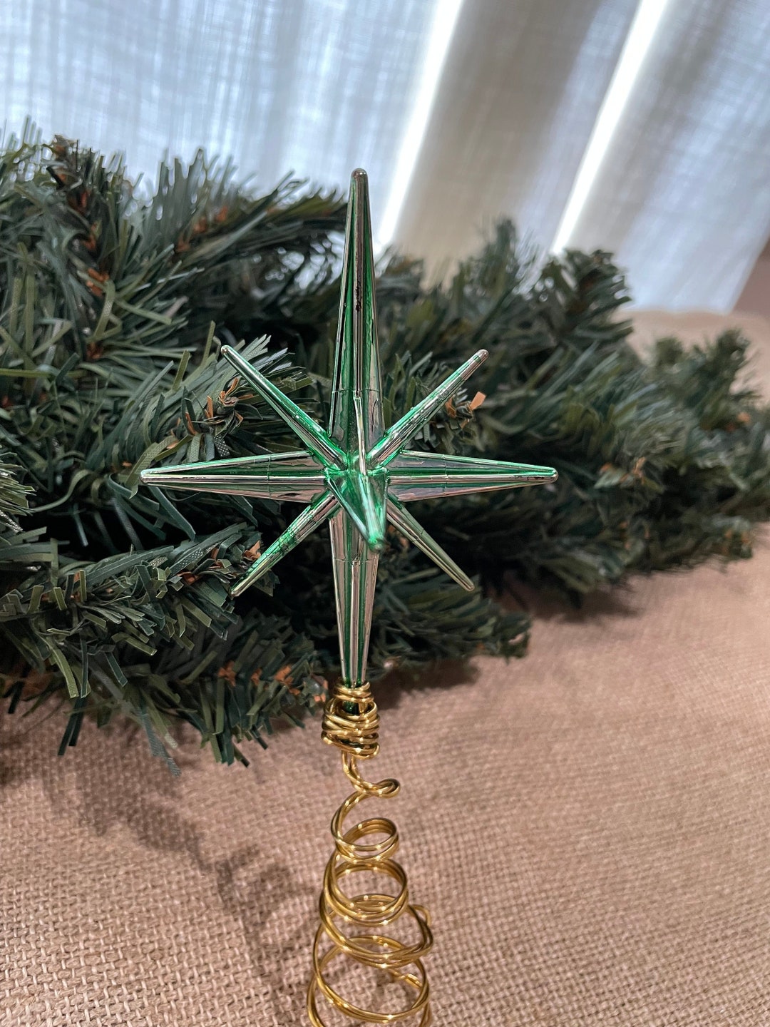 Choose Vintage Mid Century Bradford Atomic Space Age Dark Green ...