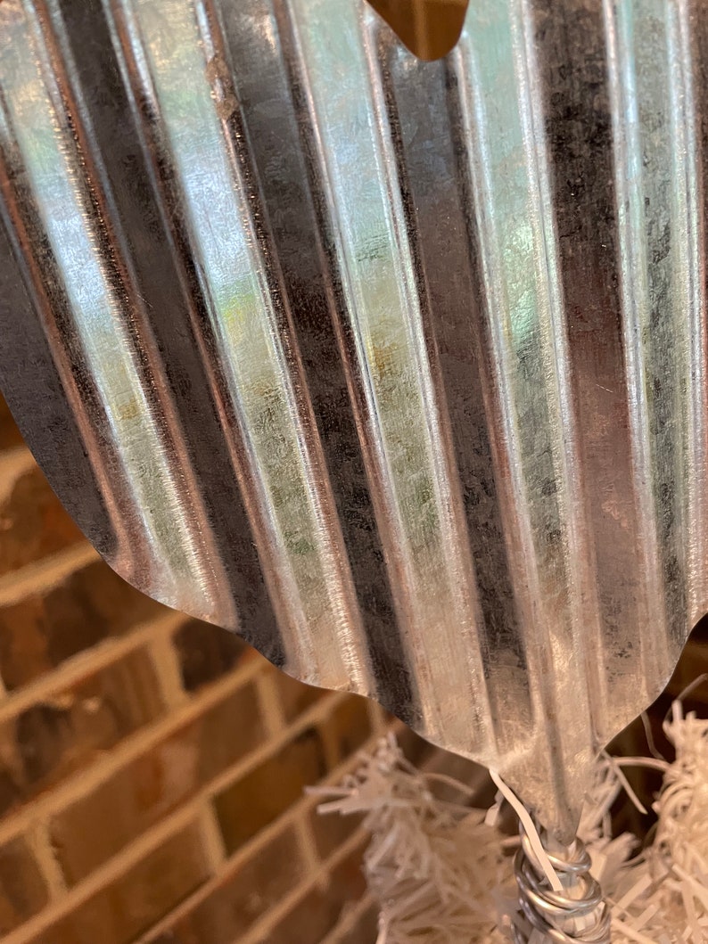 Pick Size Vintage Style Galvanized Rustic Americana Corrugated Metal ...