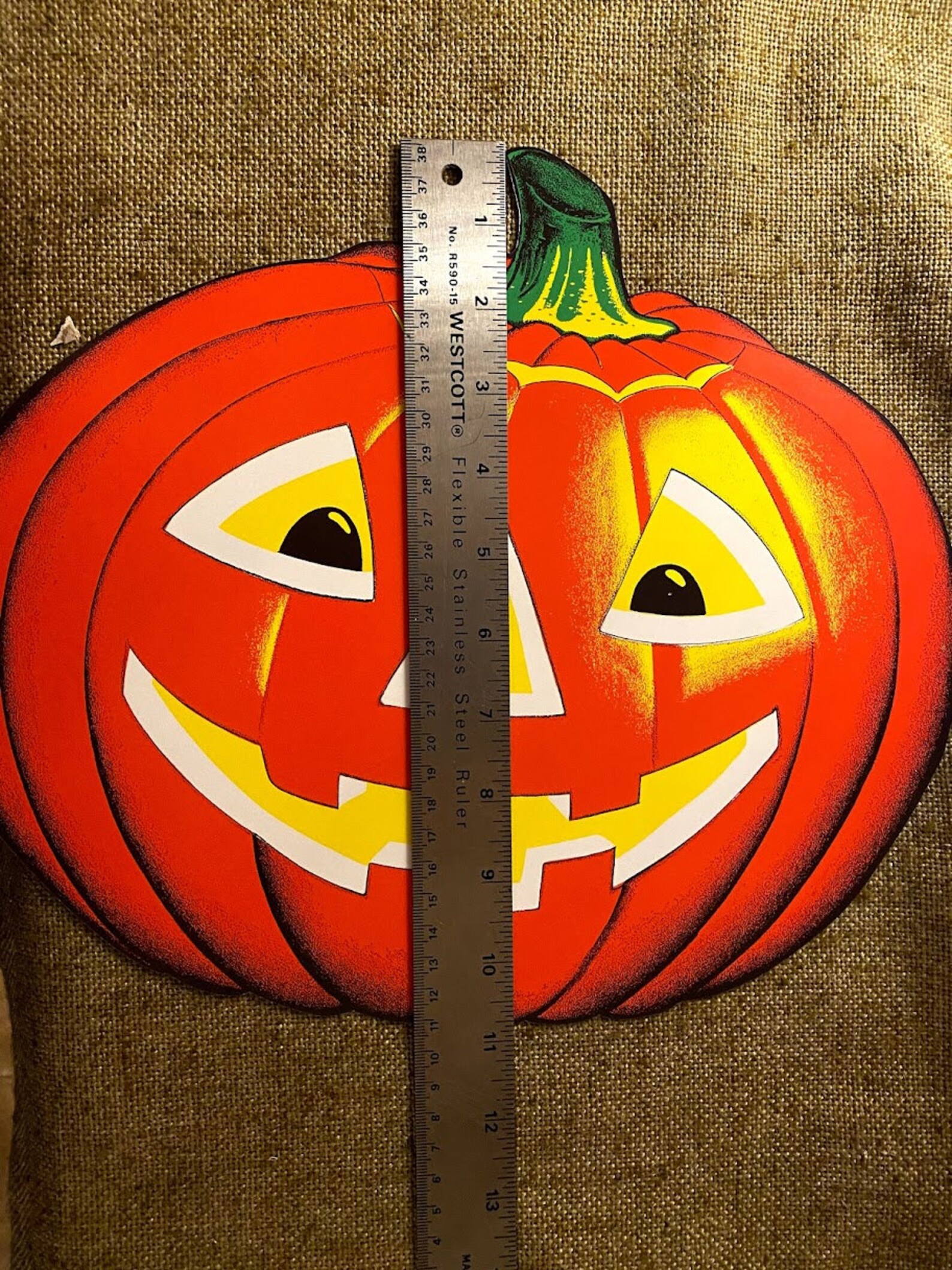 NOS Vintage Style Authentic Beistle 2 Sided Cutout Happy - Etsy