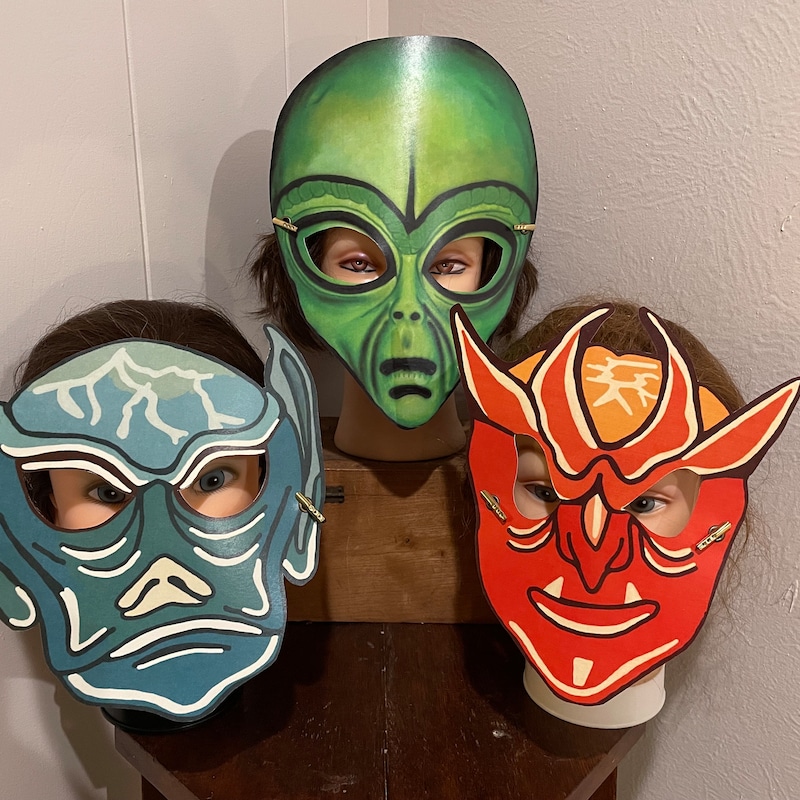 Therian Alien Mask - Etsy