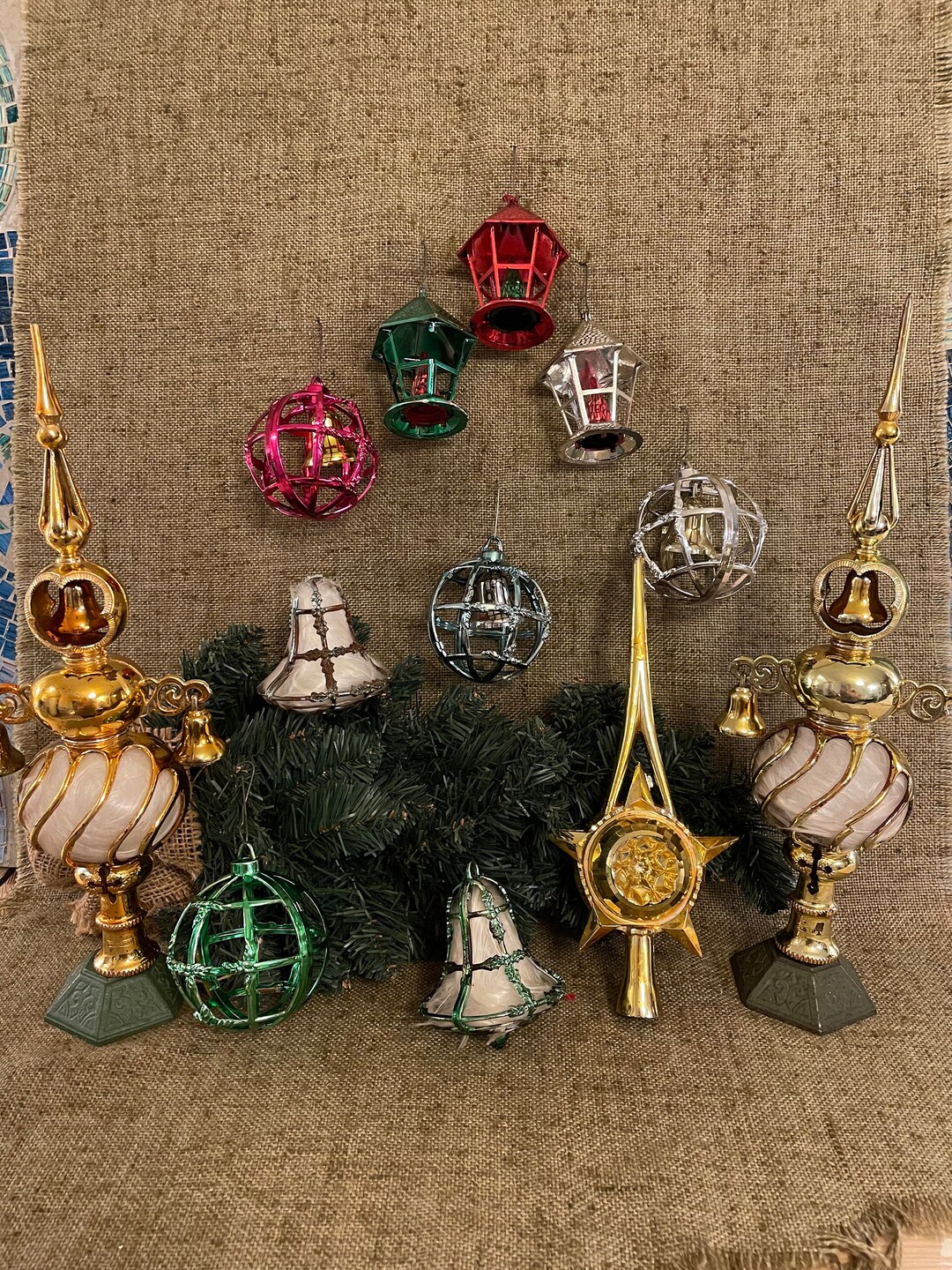 Choice of 12 Vintage Mid Century Bradford Atomic Space Age Metallic ...