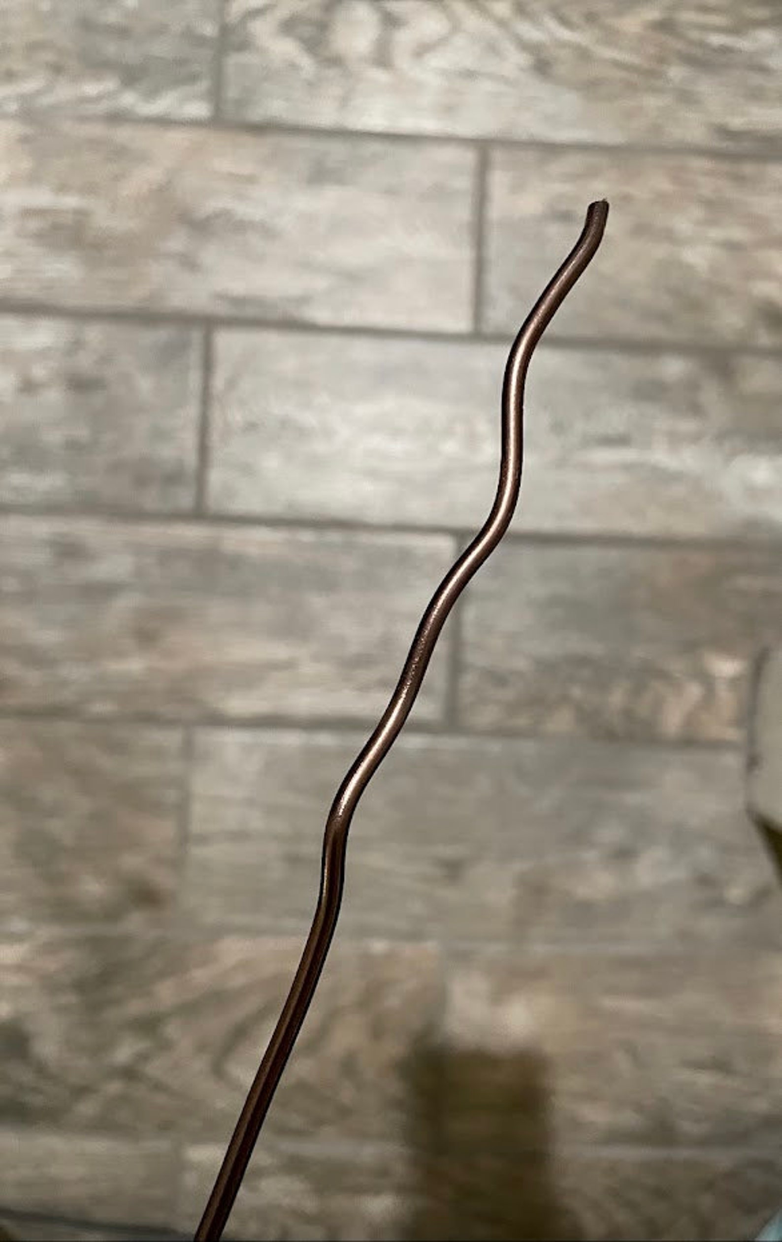 Replacement Metal Shepherd Staff Walking Stick Fits 6-7” Tall Vintage ...