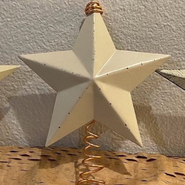 Rustic Tree Topper - Etsy