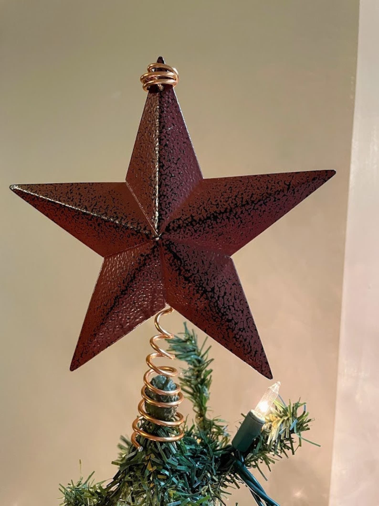 Choice of Colors/styles of Red Vintage Style Rustic Metal Star - Etsy