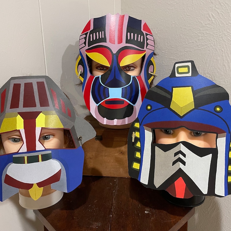 Robot Mask - Etsy