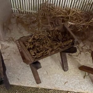 Choice of 3 Vintage Authentic Wood Cradle for Baby Jesus Christmas ...