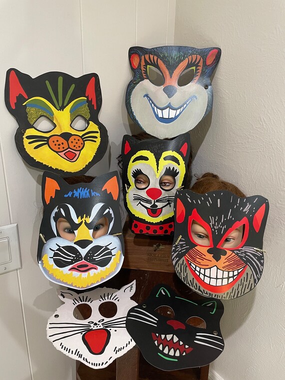 Adult Plastic Animal Masks