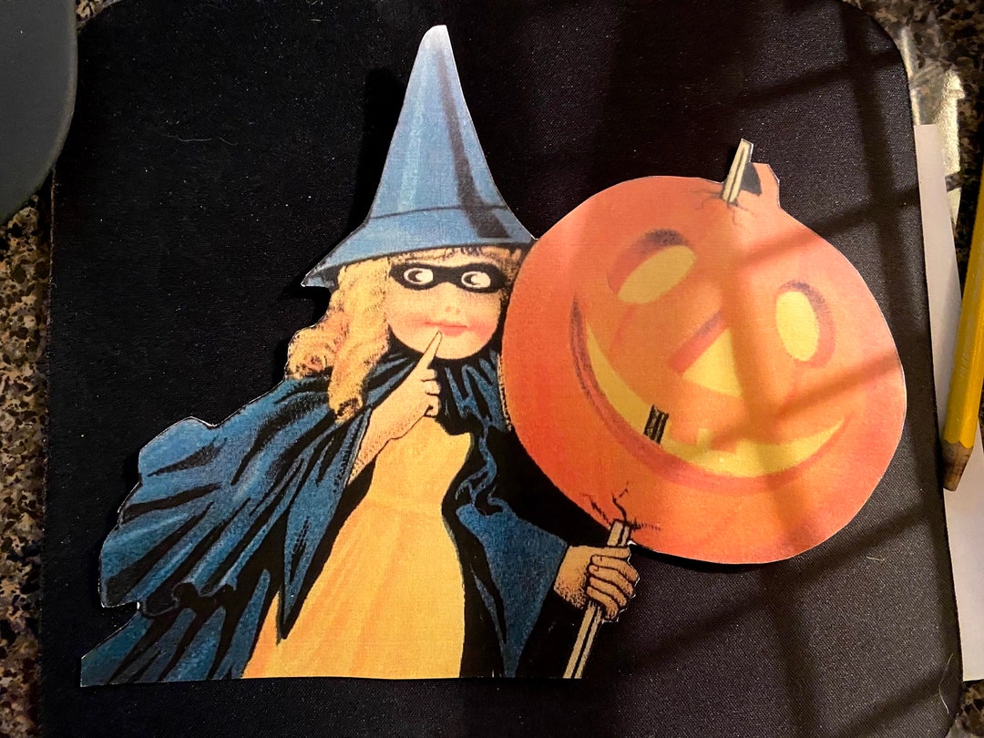 Sizes up to 13 Vintage Style Art Deco Witch in Mask - Etsy