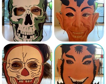 Skeleton Masquerade Mask - Etsy