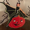 NOS Vintage Style Authentic Beistle 2 Sided Cutout Ghost and Bat ...