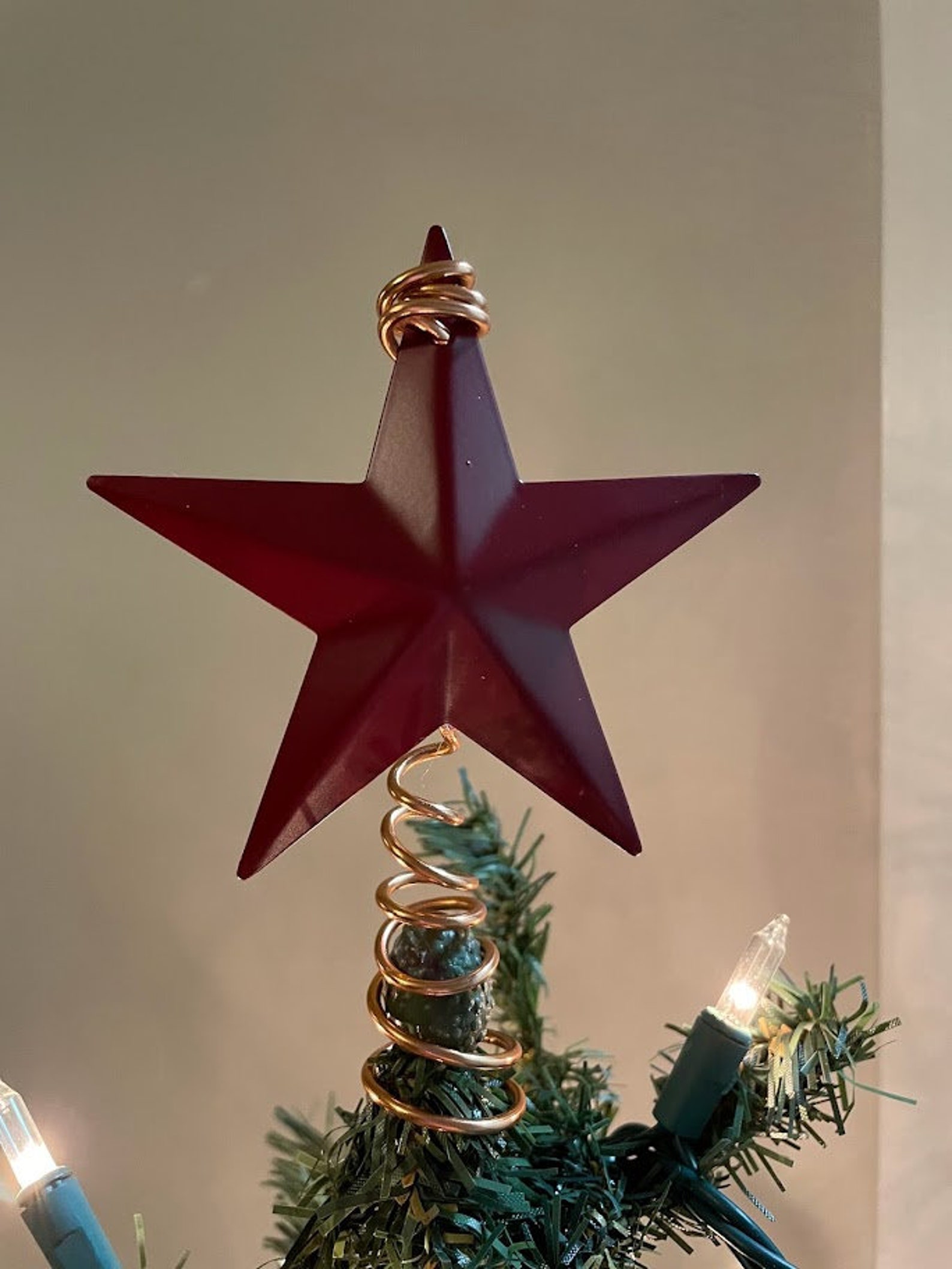 Choice of Colors/styles of Red Vintage Style Rustic Metal Star - Etsy