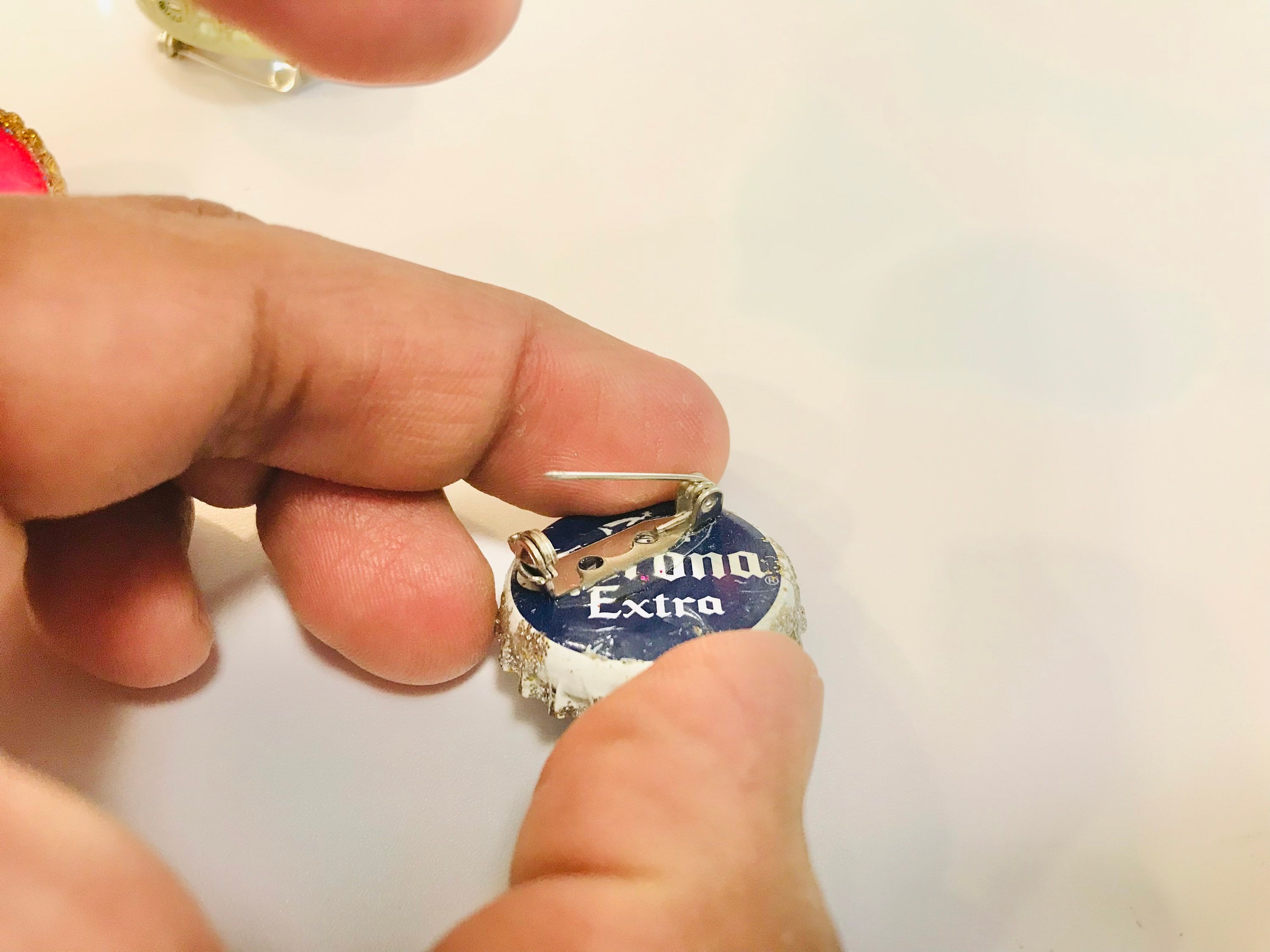 Virgen De Guadalupe Mother Mary Recycled Bottle Cap Pin or Magnet - Etsy