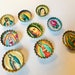 Virgen De Guadalupe Mother Mary Recycled Bottle Cap Pin or Magnet - Etsy