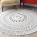 MACRAME PATTERN / Macrame Rug Tutorial / Round Mandala-inspired Rug ...