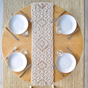 MACRAME PATTERN / Table Runner / Table Cloth / Table Cover / DIY / Pdf ...