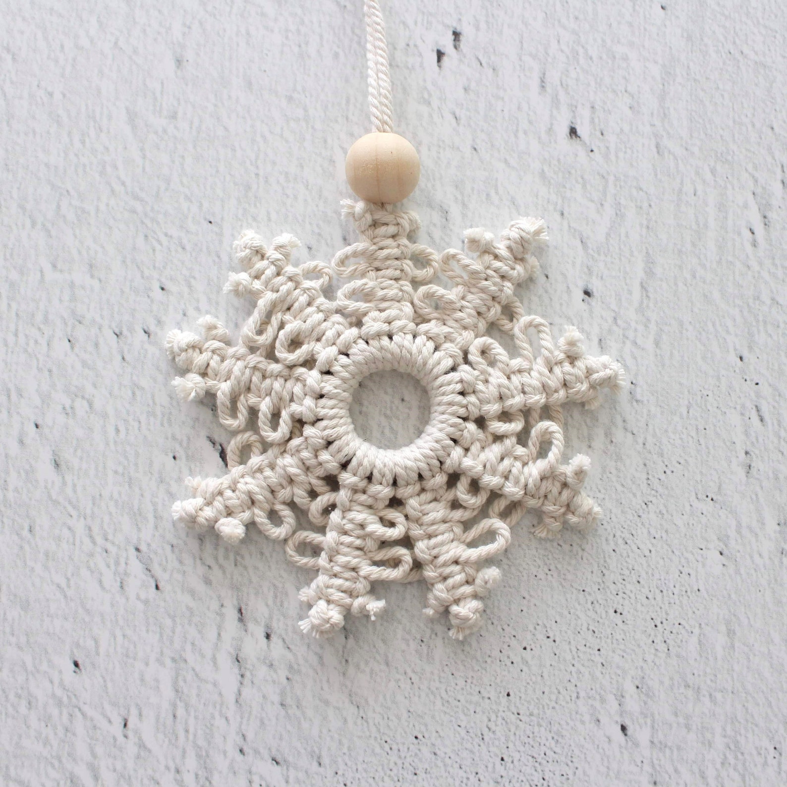 MACRAME PATTERNS / Christmas Bundle Christmas Tree 5 Snowflakes ...