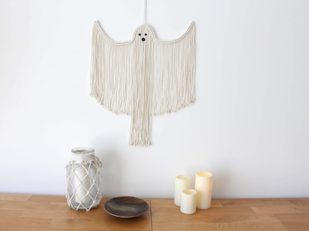 MACRAME PATTERN / Halloween Ghost / Monster / DIY / Pdf / Macrame ...