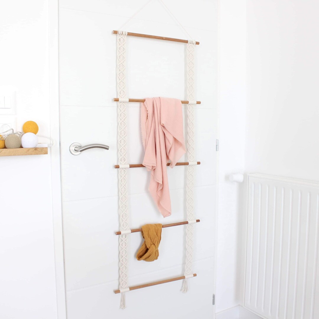 MACRAME LADDER / Wall Ladder / Wall Decoration - Etsy