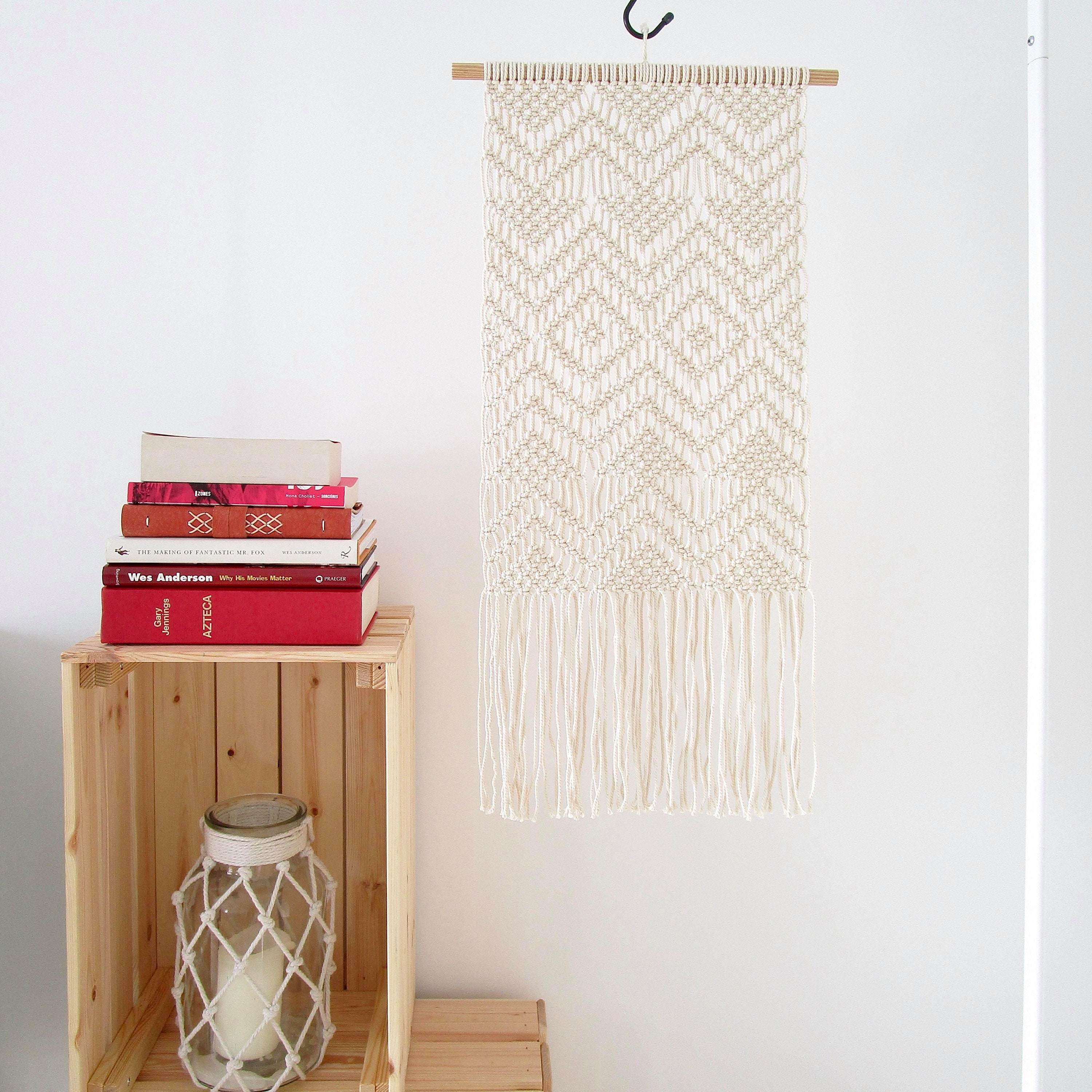 MACRAME PATTERN / Geometric Wall Hanging / Wall Decor / Tapestry / DIY ...