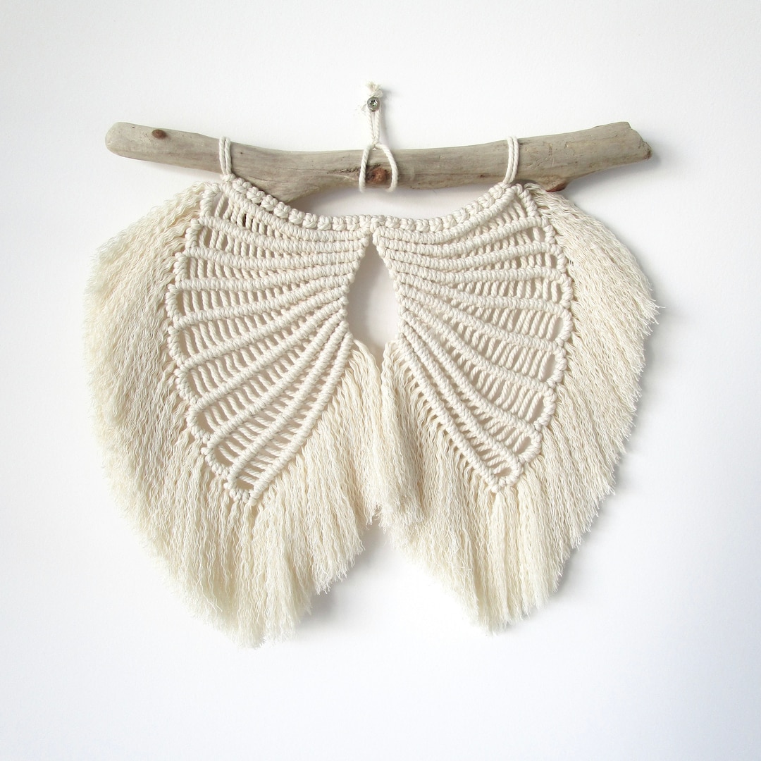 MACRAME PATTERN / Angel Wings / Wall Hanging / DIY / Pdf / - Etsy