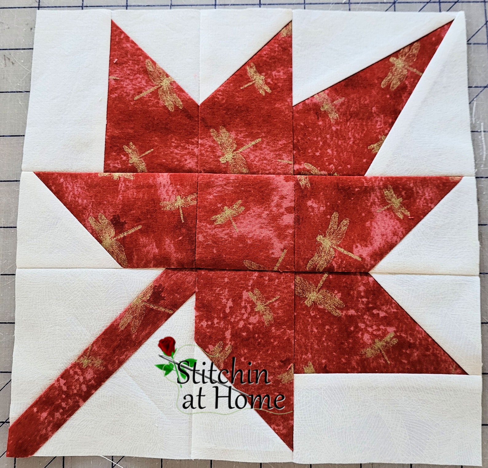 Maple Leaf Block PDF Pattern - Etsy