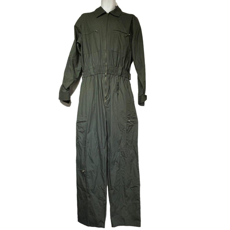 Flying Cross by Fechheimer Green Pilot Jumpsuit Size 40 UD52655 - Etsy