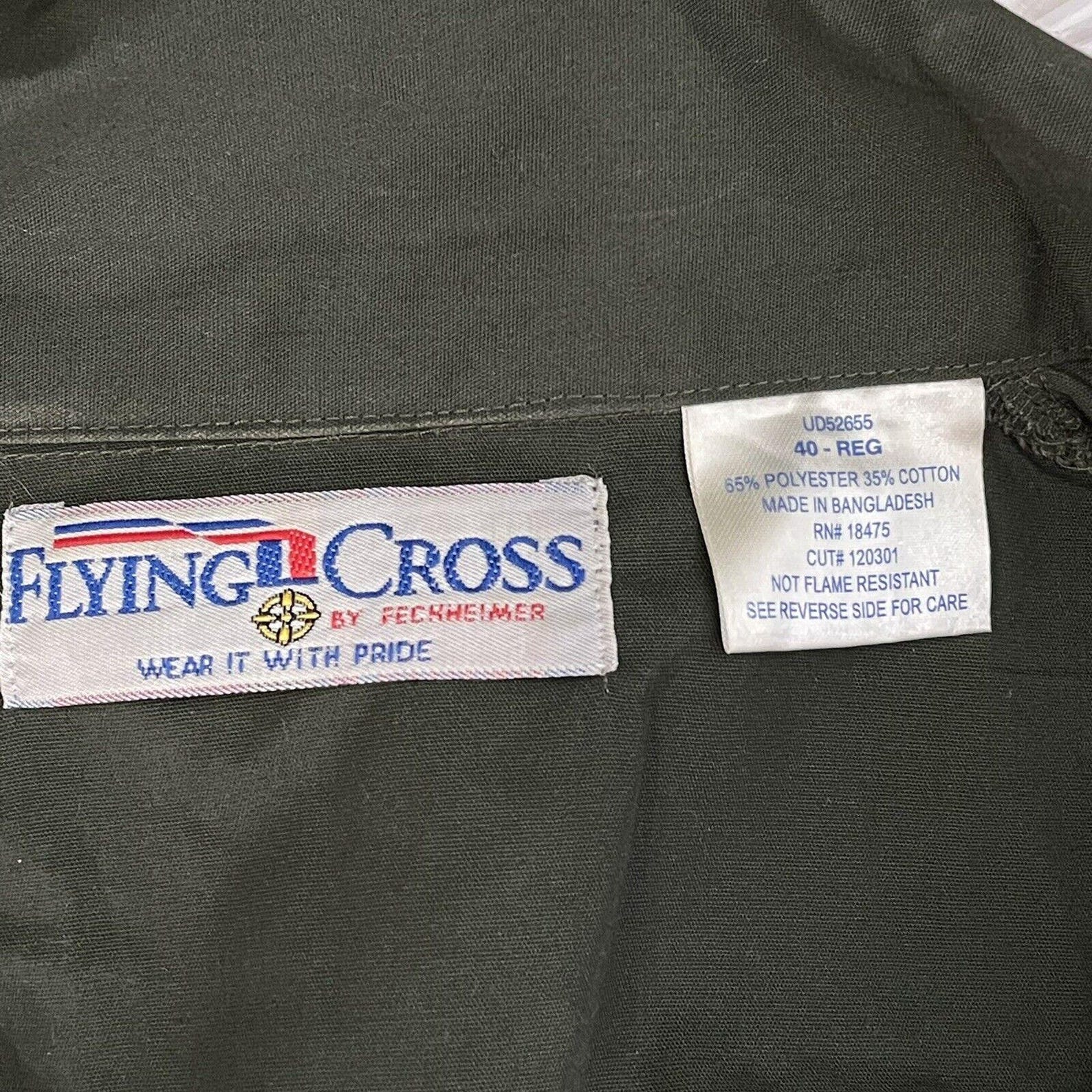 Flying Cross by Fechheimer Green Pilot Jumpsuit Size 40 UD52655 - Etsy