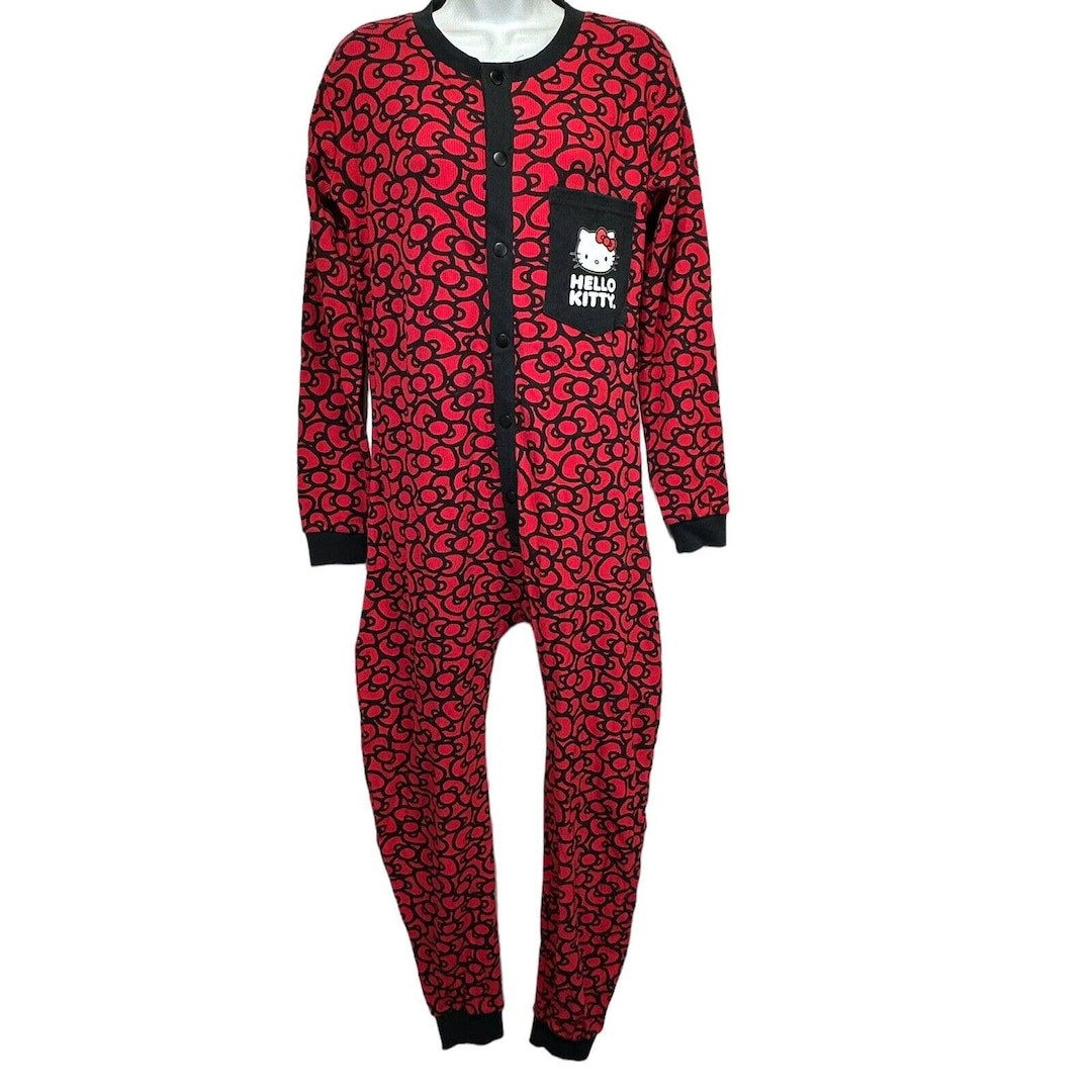 Dolls Kill Hello Kitty Sweet Surprise Thermal One Piece Etsy