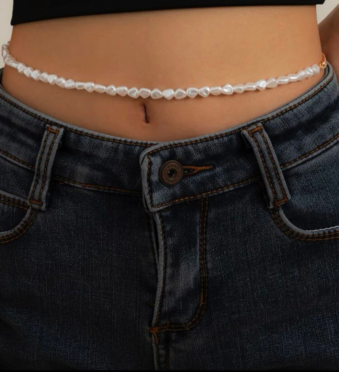 Waist Chain Heart and Star - Etsy