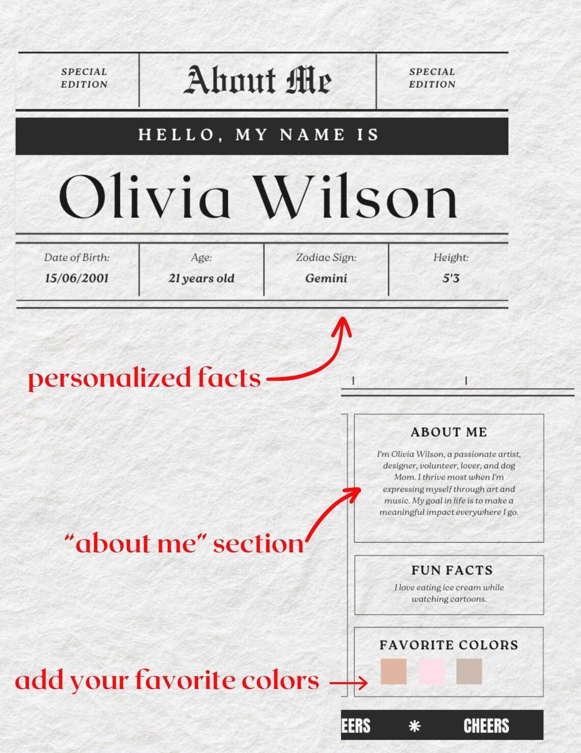 Newspaper Announcement | Breaking News | Birthday Announcement | Fully ...