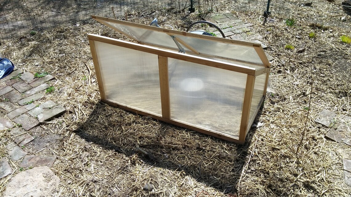 Mini Greenhouse W Auto-vent Option - Etsy