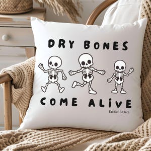 Dry Bones Ezekiel 37 Halloween T-shirt: Christian Bible Verse (PNG ...