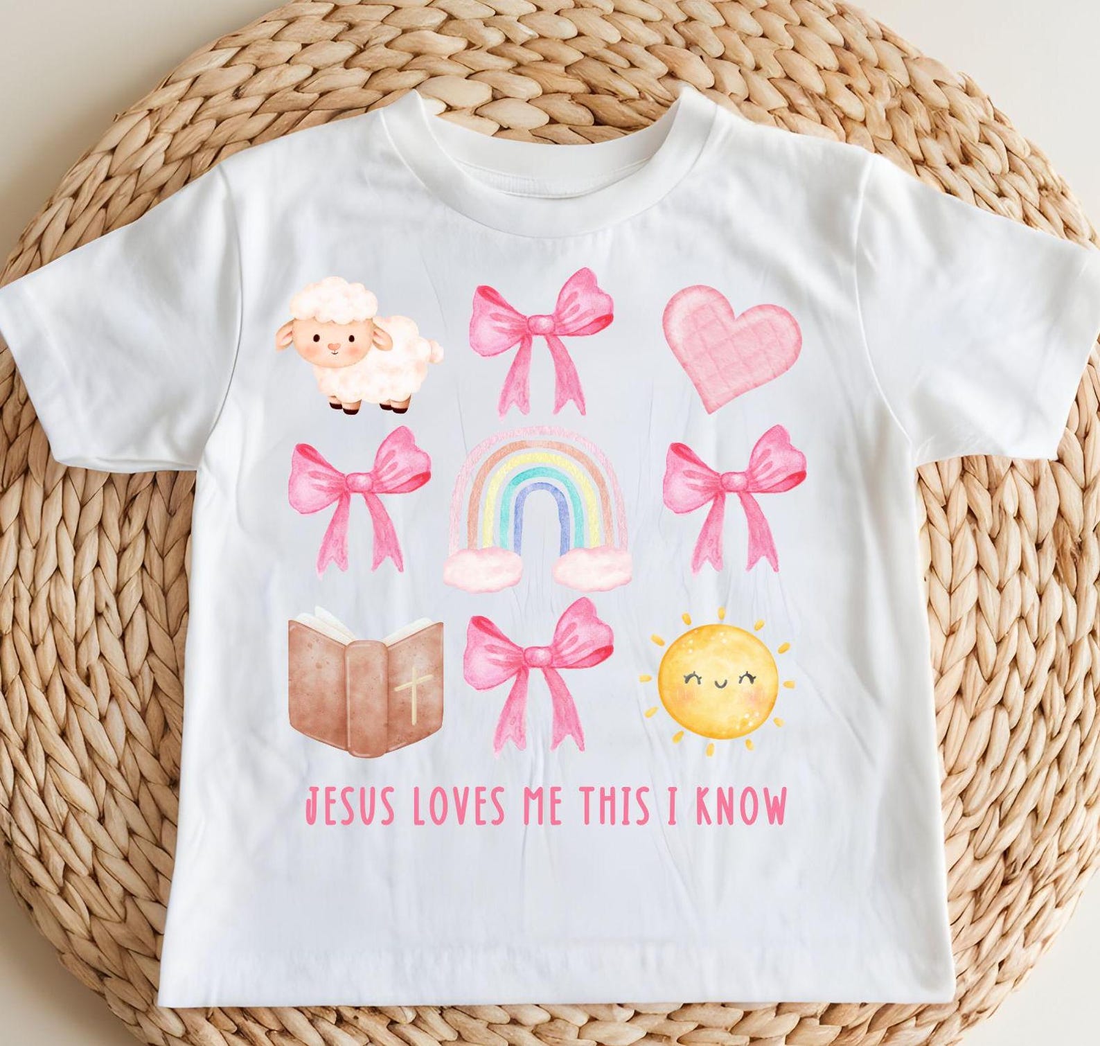 Jesus Loves Me PNG: Children's Christian Design (digital Download) - Etsy