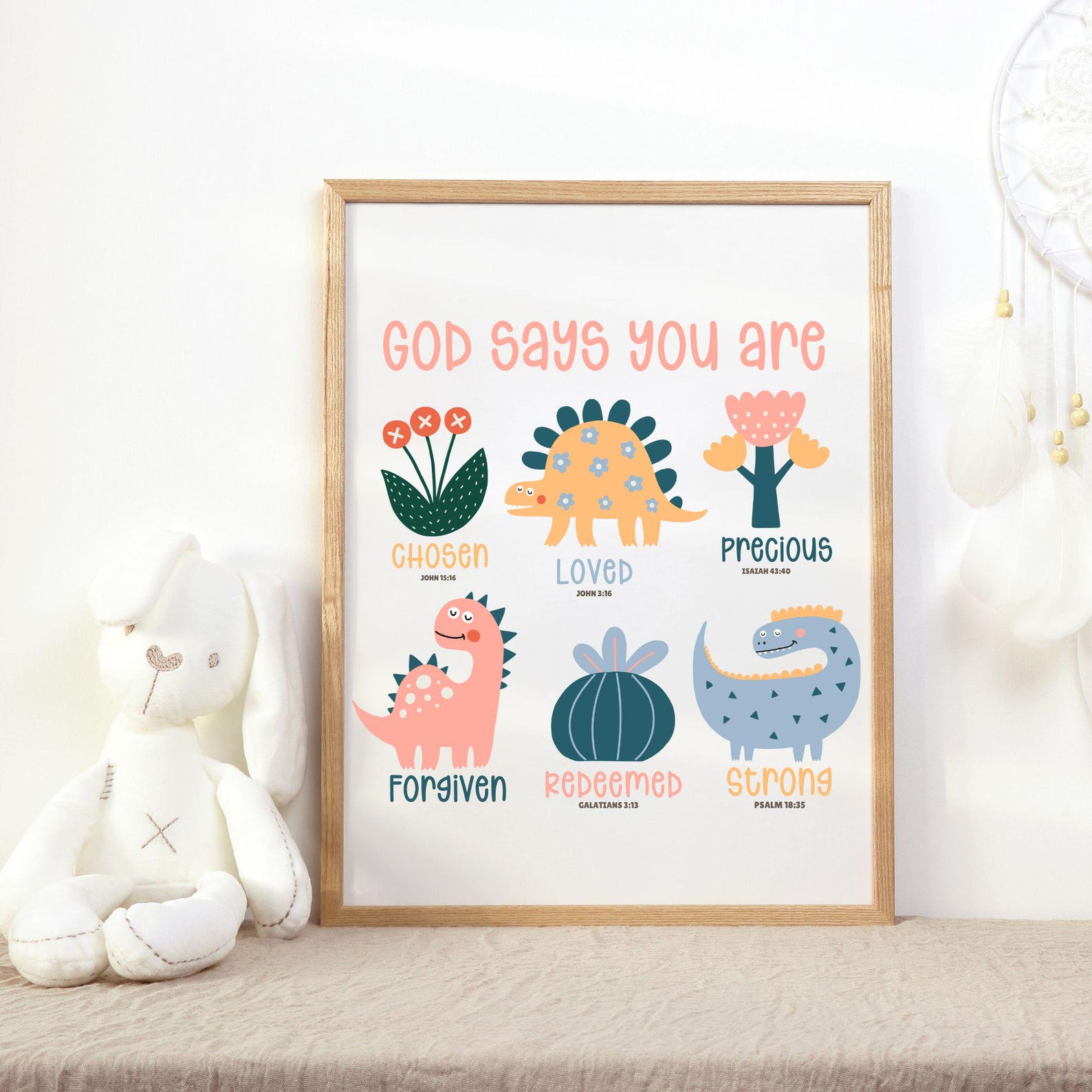 Christian Dinosaur PNG: God Says You Are Loved (digital Download) - Etsy