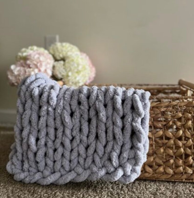 KNIT KIT Twin Size Bed Runner Chunky DIY | Crafting Comfort | Yarn ...