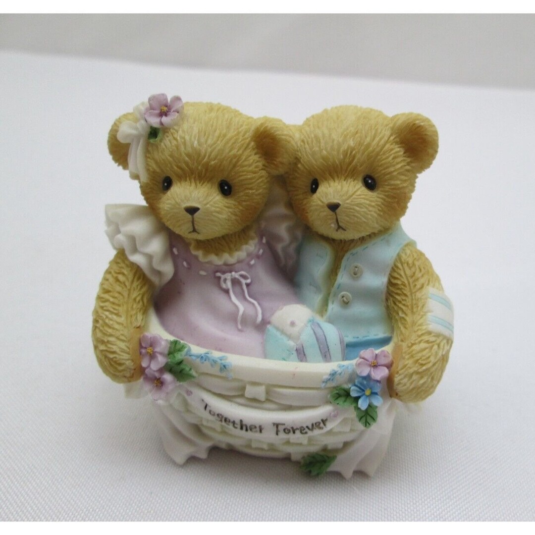Cherished Teddies Bear Figurine 2004 Together Forever # 119411 - Etsy