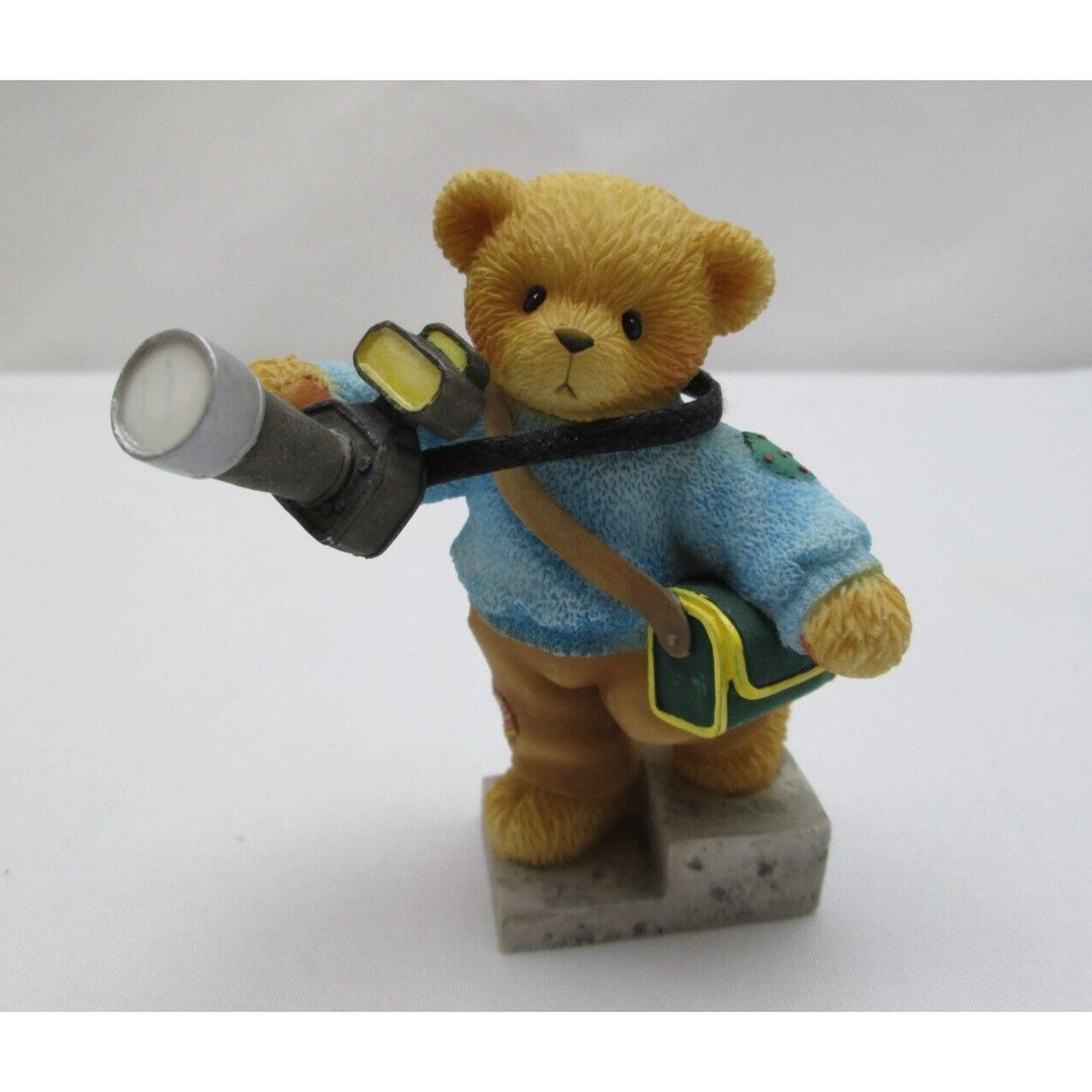 Cherished Teddies Bear Figurine 2002 Luke # 11505 VERY RARE - Etsy