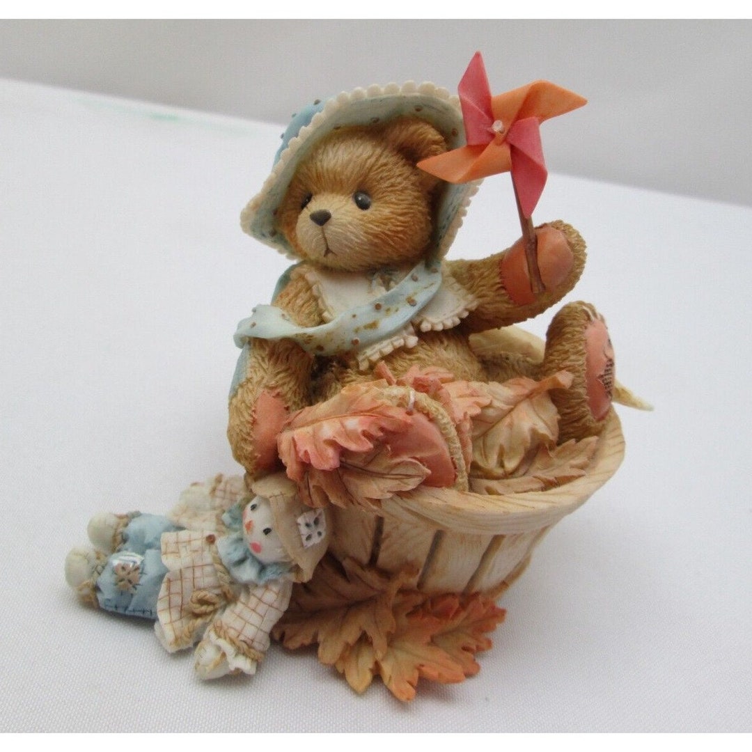 Cherished Teddies - Bear Figurine 1995 Pat # 141313 * - Etsy