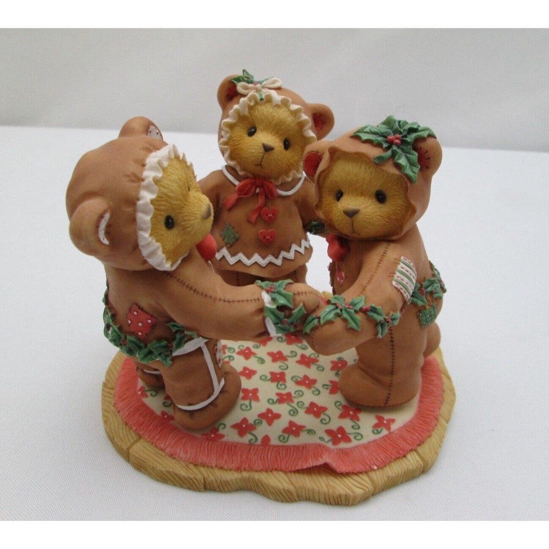 Cherished Teddies Bear Figurine 1998 Missy, Cookie, & Riley 352586 - Etsy