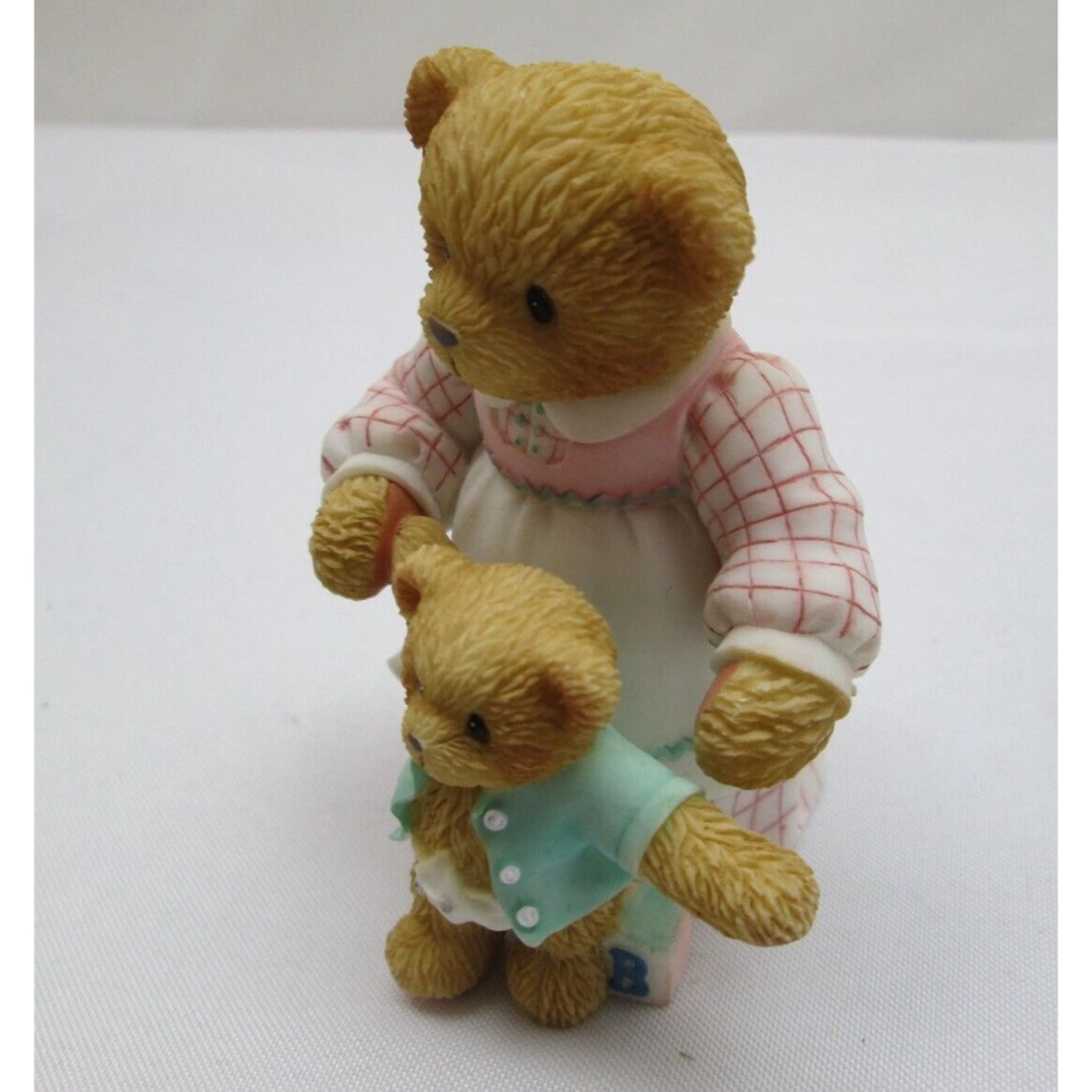 Cherished Teddies Bear Figurine 2002 start Life One Day at A Time ...