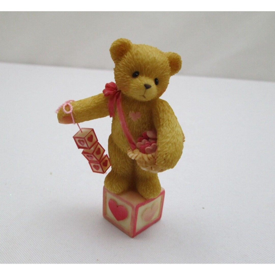 Cherished Teddies Bear Figurine 1996 # 203084 - Etsy