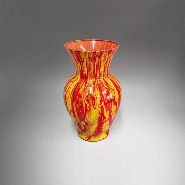 Orange Vase - Etsy