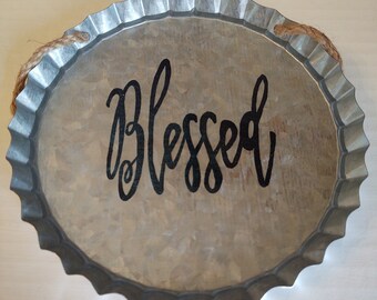 Metal Bottle Cap Sign - Etsy